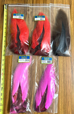 5 Dyed Deer Tails, Fly Tying, NR | eBay