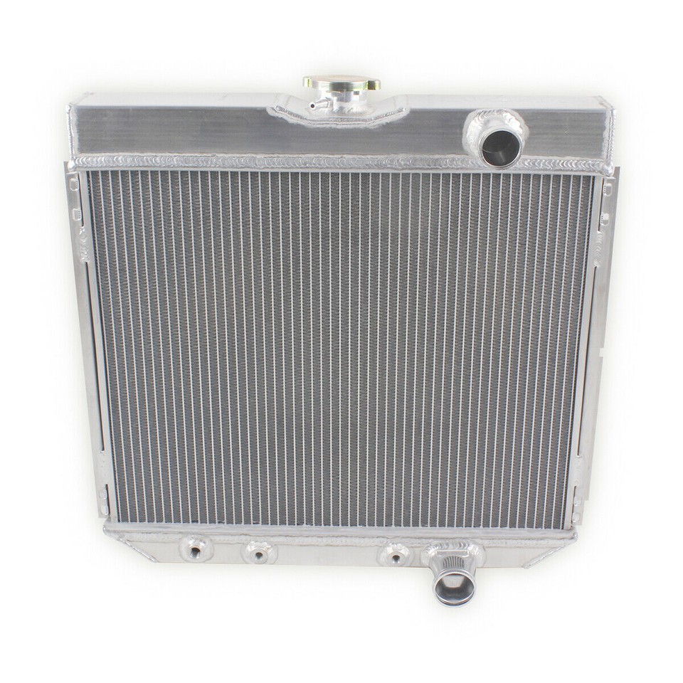 3 Rows Aluminum Radiator For 1967-1969 Ford Mustang Torino Falcon V8 ...