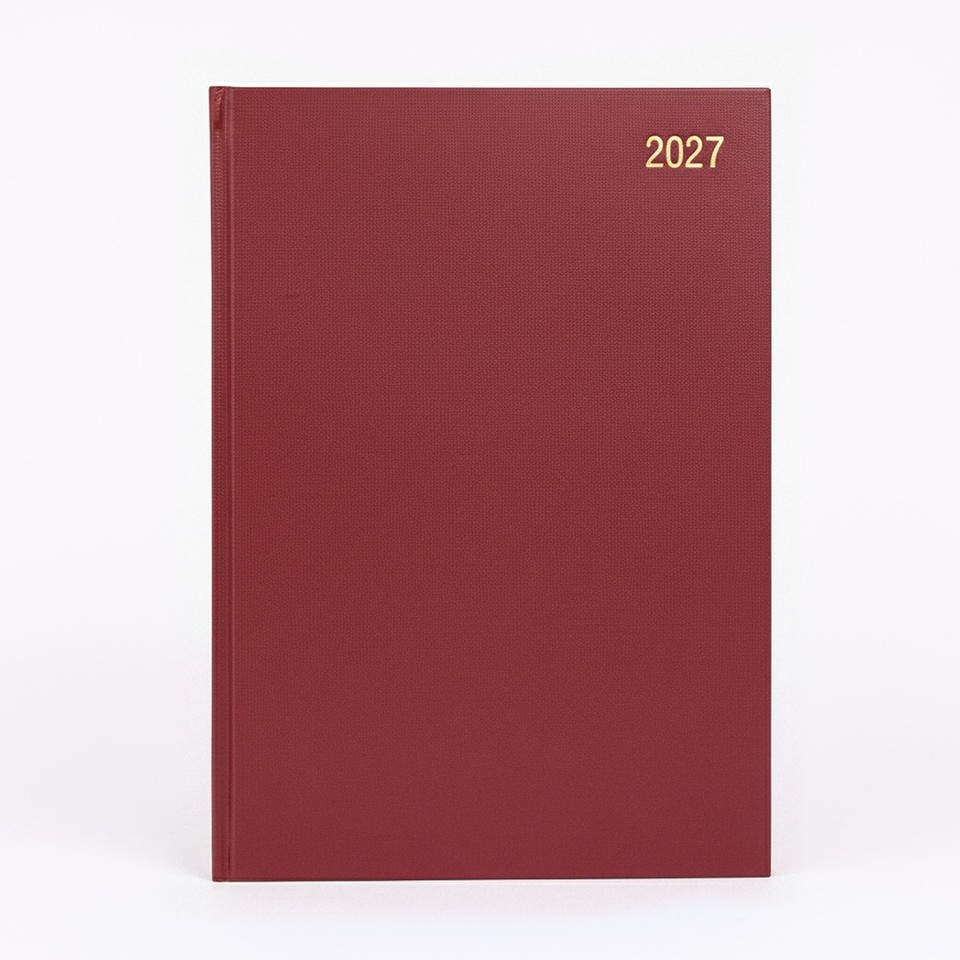 2027 Diary A4 A5 A6 Day to Page or Week To View Full Year Planner Desk ...