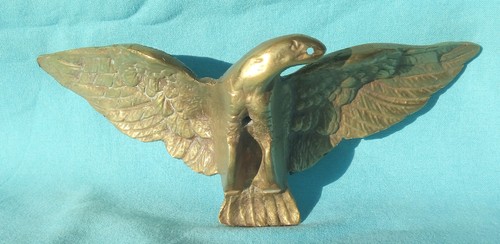 WWII EAGLE GERMAN CAR MASCOT HOOD ORNAMENT RADIATOR CAP | eBay