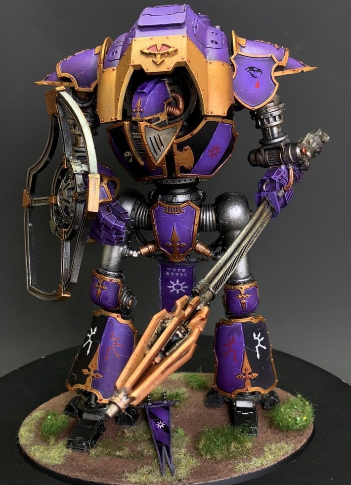 Warhammer 40k Cerastus Knight Lancer Painted Imperial Knights Presale ...