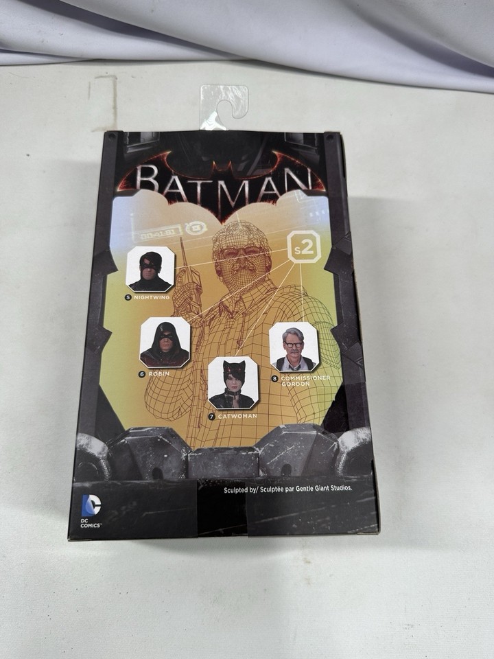 2015 DC Direct Toys Batman Arkham Knight Commissioner Gordon 7” Action ...