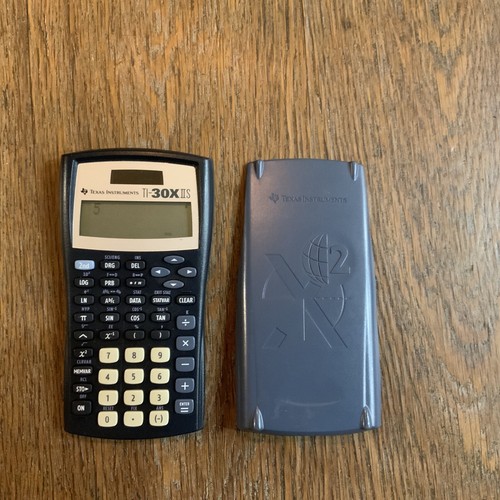 Texas Instruments calculator TI-30X-IIS Navy Blue Works | eBay