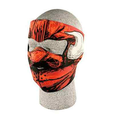 DEMON Neoprene Face Mask Ski Cold Biker Motorcycle Snowboard Rubber ...