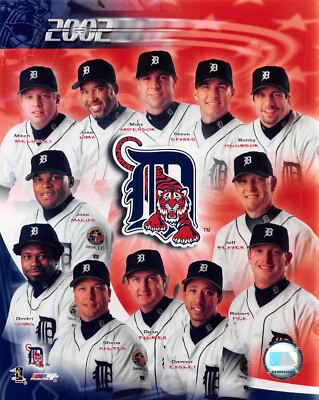 2002 Detroit Tigers 8x10 Team Photo Collage | eBay