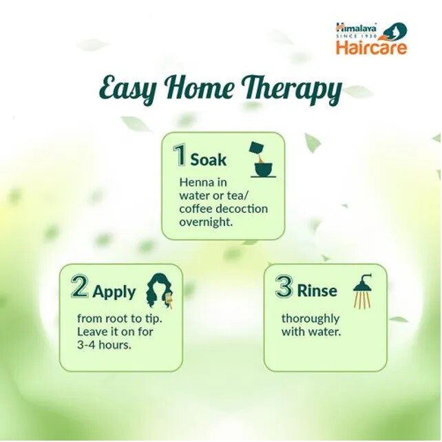 Himalaya Natural Shine Henna Mehandi Powder - Hair Color 50-120 Gram ...