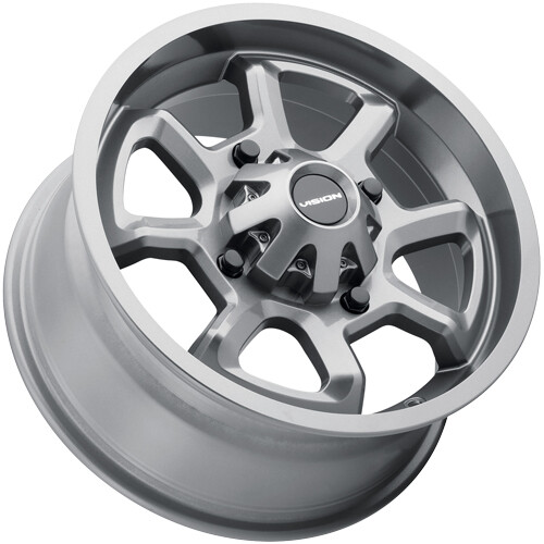 (Set of 4) Vision UTV 415 Bomb 14x7 4x136 +38.1mm Gunmetal Wheels Rims ...