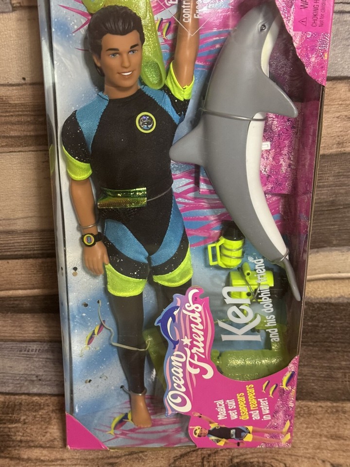 Barbie Ocean Friends Ken and His Dolphin Friend Doll Set 1996 | eBay