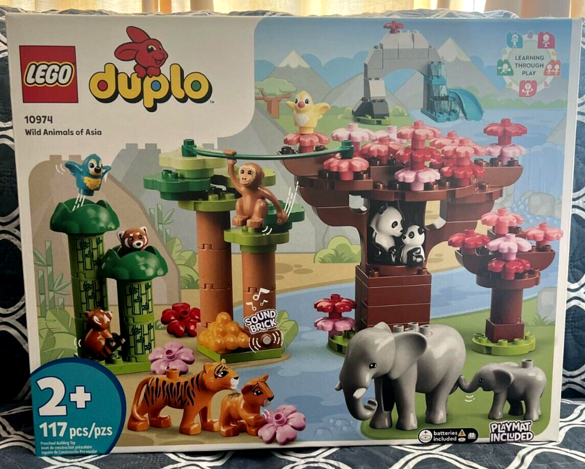 LEGO DUPLO 10973 Wild Animals of South America Building Toy Educational ...