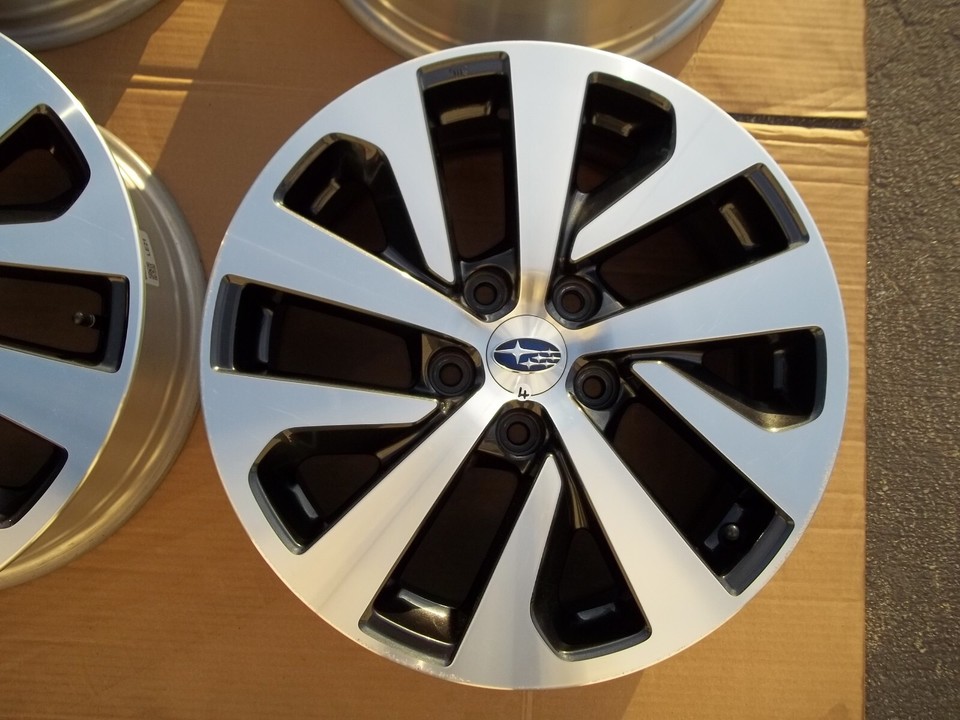 96734 2015-2025 SUBARU OUTBACK 17" WHEELS 4 STOCK OEM FACTORY RIMS 17s ...