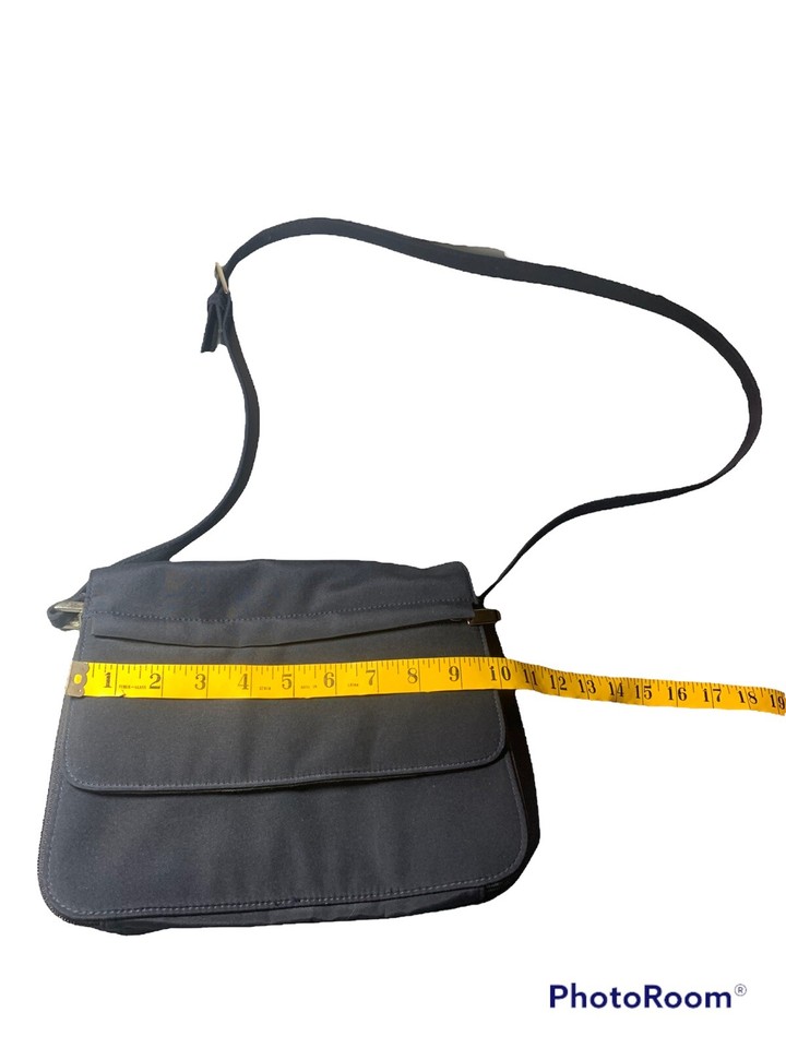 Crazy Horse Liz Claiborne Navy Blue Purse Handbag Adjustable Strap | eBay