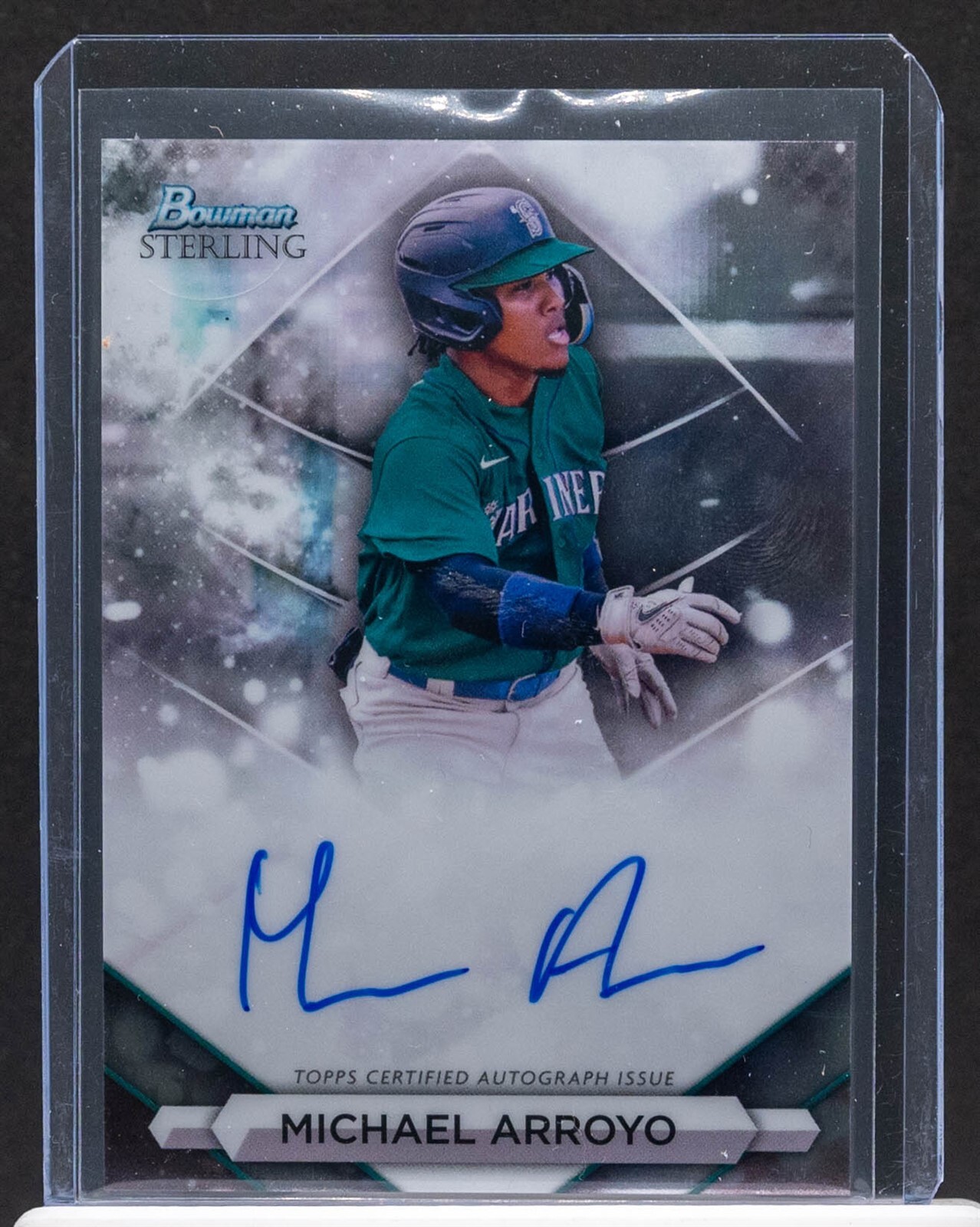 MICHAEL ARROYO 2023 Bowman Sterling RC Rookie On Card Auto Autograph ...