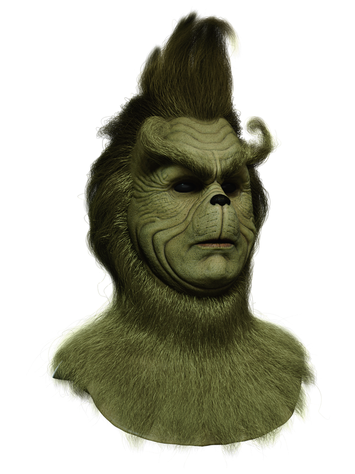 Silicone Mask | Realistic Mask | Grinch Halloween Mask | SPFX ...