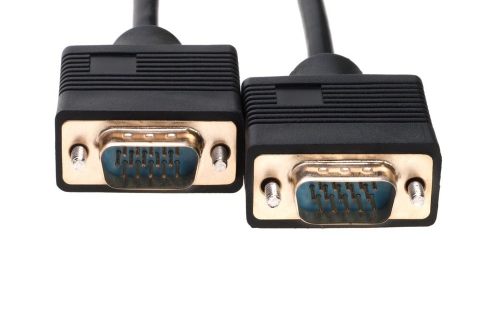 10ft - SVGA/VGA Cable Male to Male HD15 M/M Video Cord for PC Monitor ...