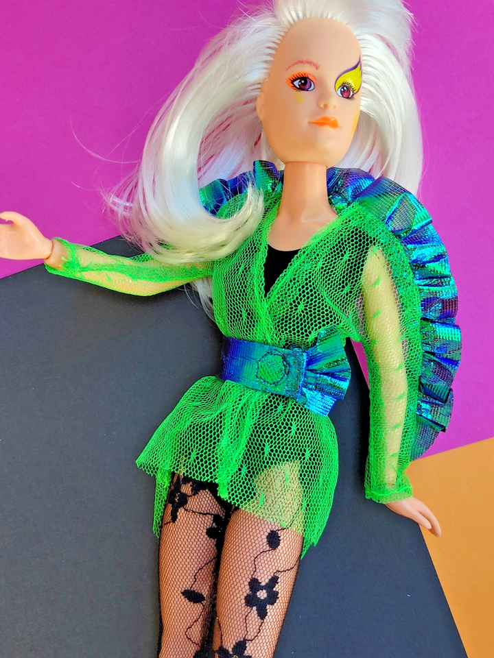 Custom Jem Doll Roxy with fashion Misfits doll Vintage 1985 | eBay