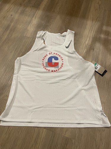 New Nike Chicago Marathon 2023 AeroSwift Running Singlet Tank Top ...
