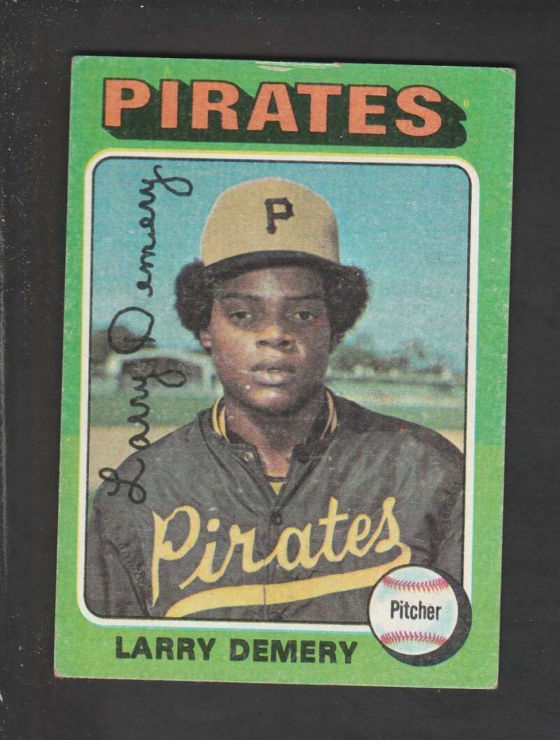 1975 Topps #433 Larry Demery VG/VGEX RC Rookie Pirates 161820 | eBay