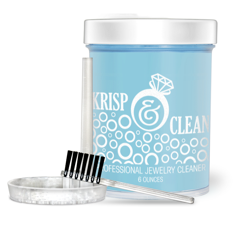 Krisp & Clean Complete Jewelry Cleaning Kit - Can be used on pearls and ...
