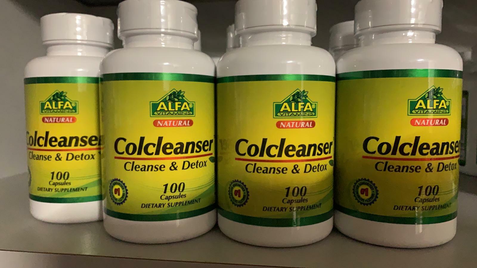 Colon cleanser fast detox alfa cleanser detox 100 caps cleanse support ...