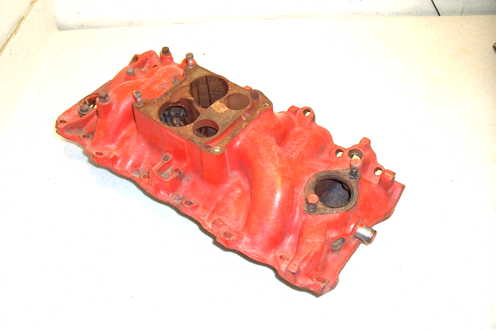 66 67 68 CHEVROLET CHEVY BBC 396 427 4 BARREL INTAKE MANIFOLD ORIG GM ...