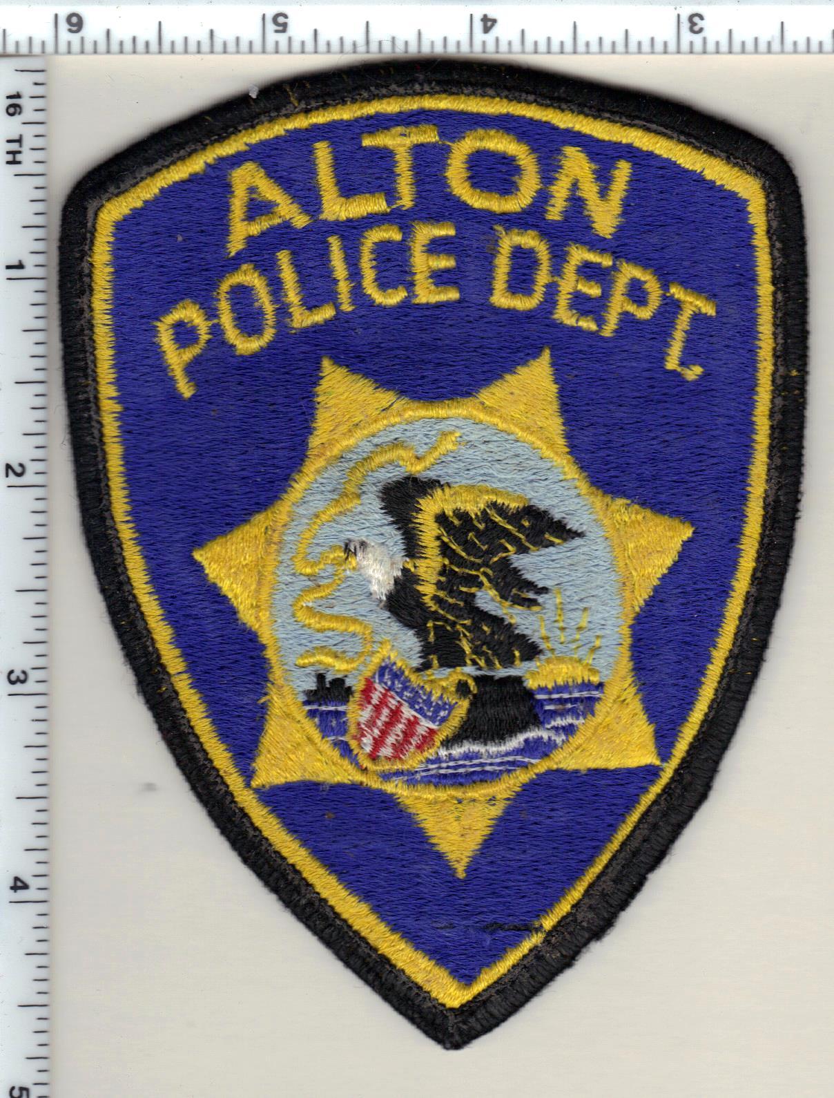 Alton Police (Illinois) Shoulder Patch - new from 1991 | eBay