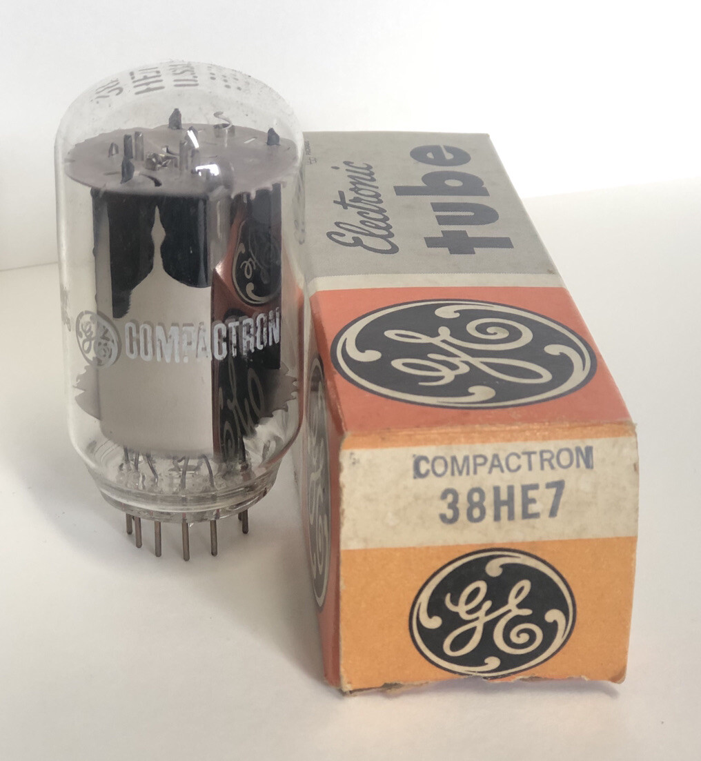 (1) NOS GE 38HE7 Compactron Vacuum Tube - Tested | eBay
