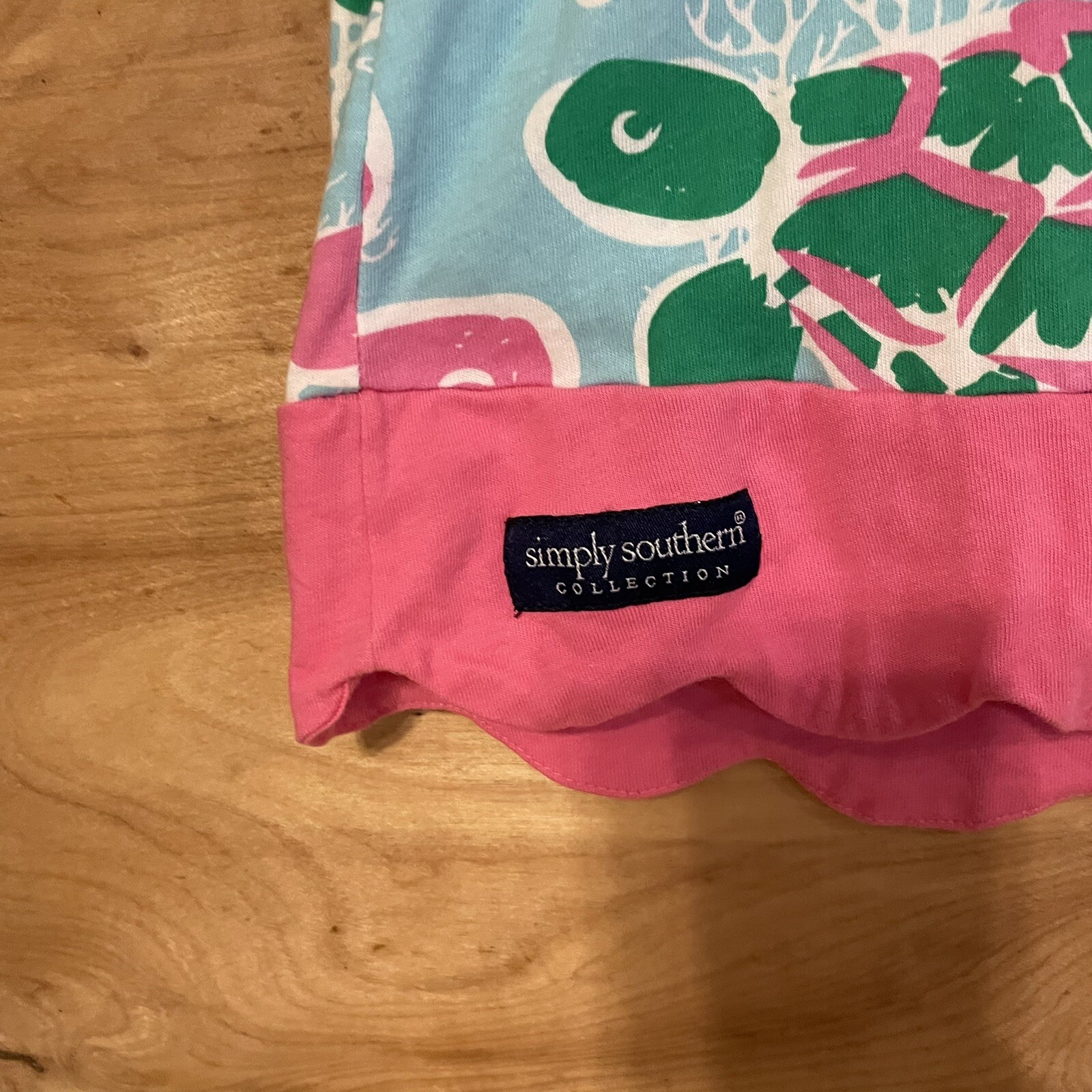 Simply Southern Sea Turtle Sleeveless Racerback Dress… - Gem