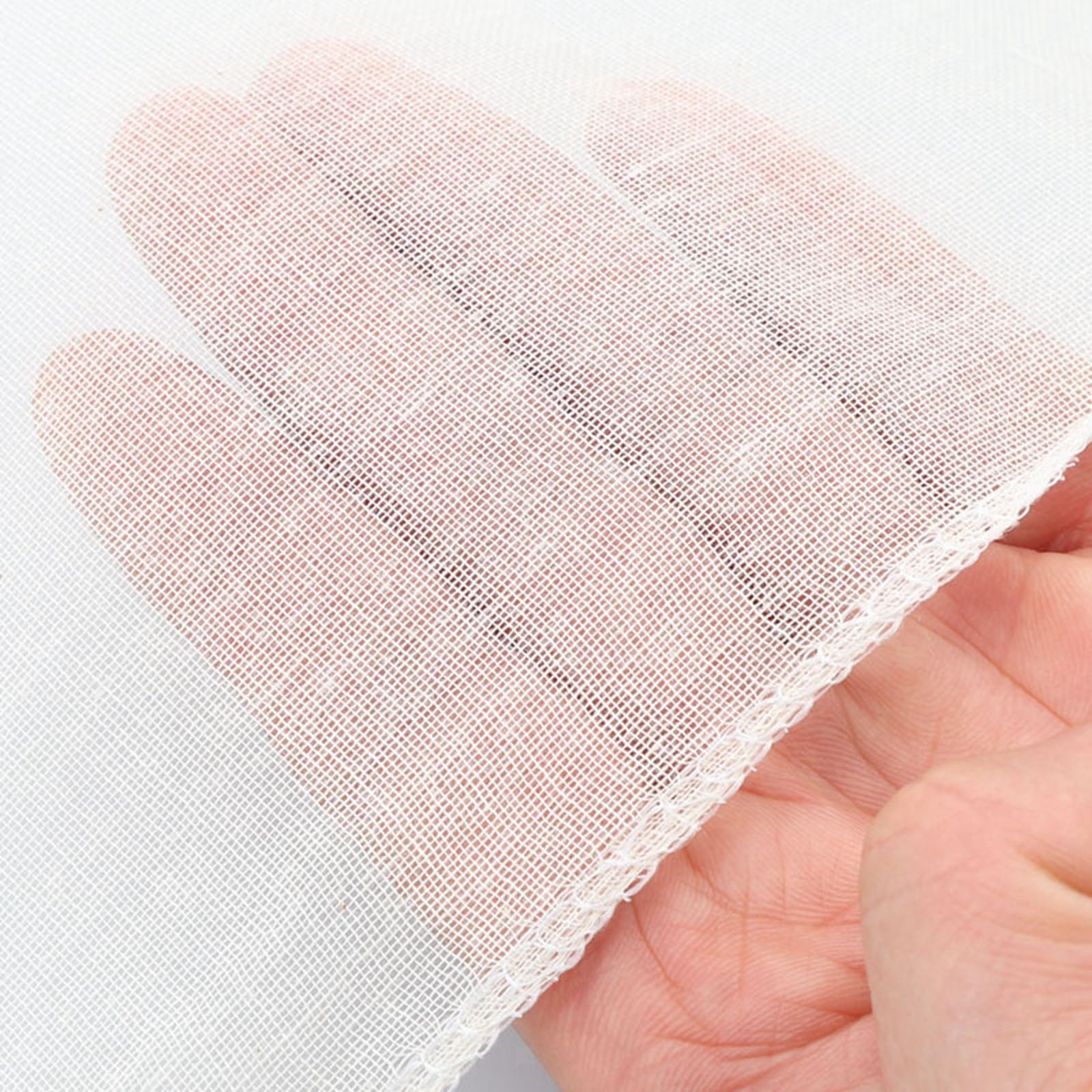 Cheese Cloth 23.6x23.6inch Filtering Cotton Fabric for Juice Tofu ...