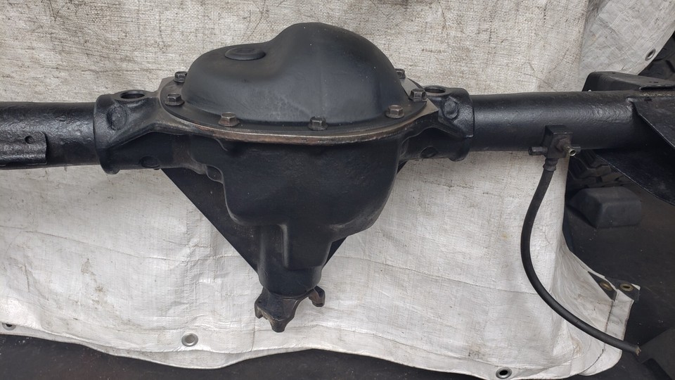 REAR 3.55 YJ Jeep Wrangler 87-95 Dana 35 Rear Differential Axle FREE ...