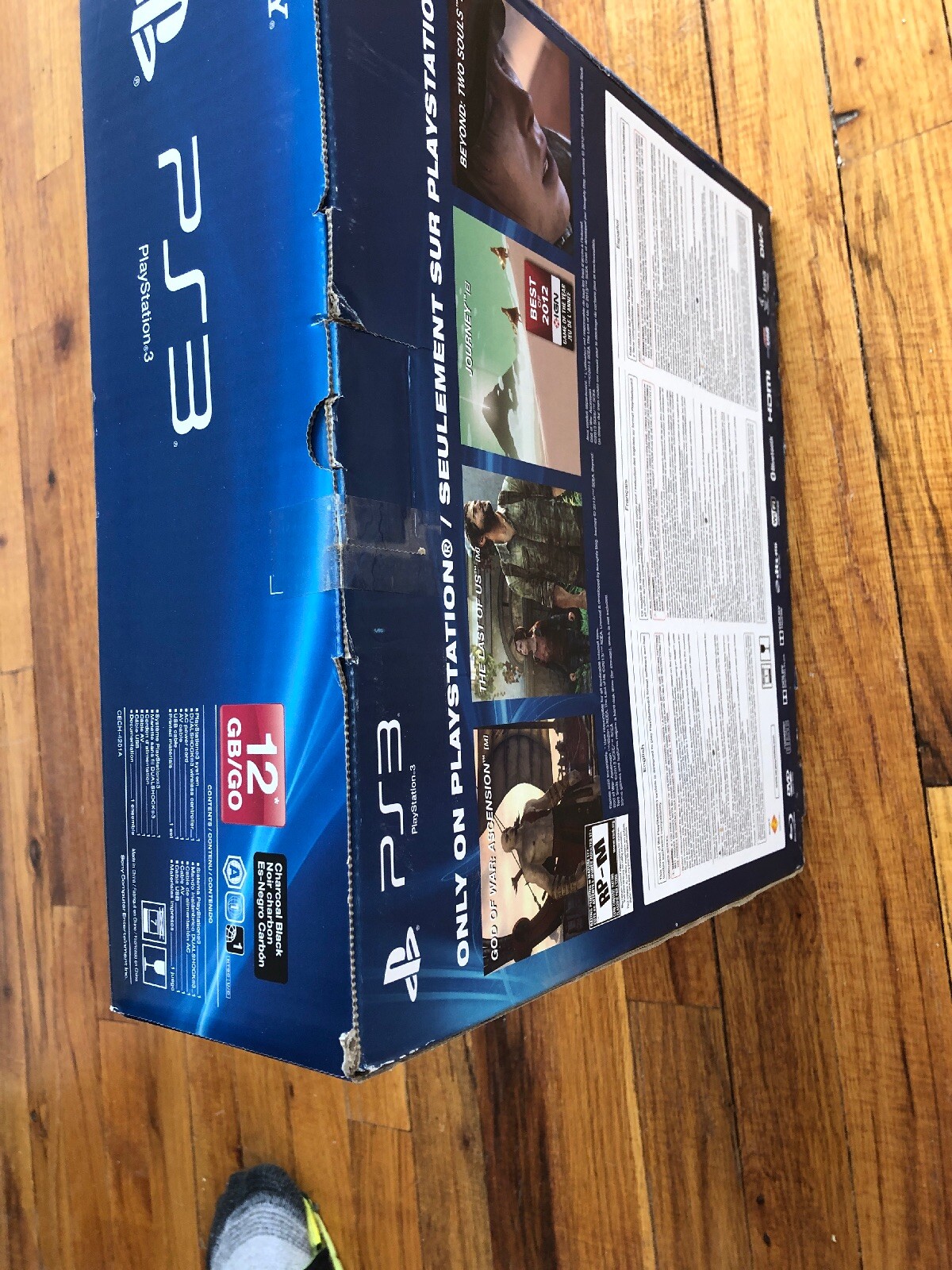 Sony PlayStation 3 - Super Slim Launch Edition 12GB Home Console ...