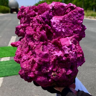 7.99LB Natural Rough Red Corundum Phlogo Pit Mineral Spirits Ruby Raw ...