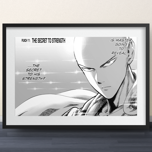 One Punch Man Chapter 11 Cover - 11x17" Print - season 3 anime manga ...