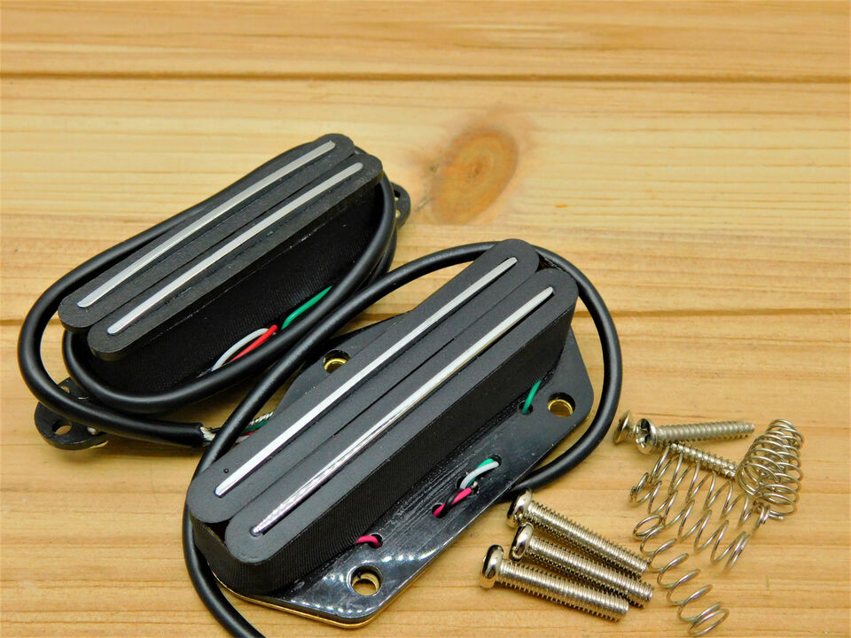 Hot Rod Alnico Rails Tele Pickups for Fender Telecaster 7.5k N 15.5k B ...