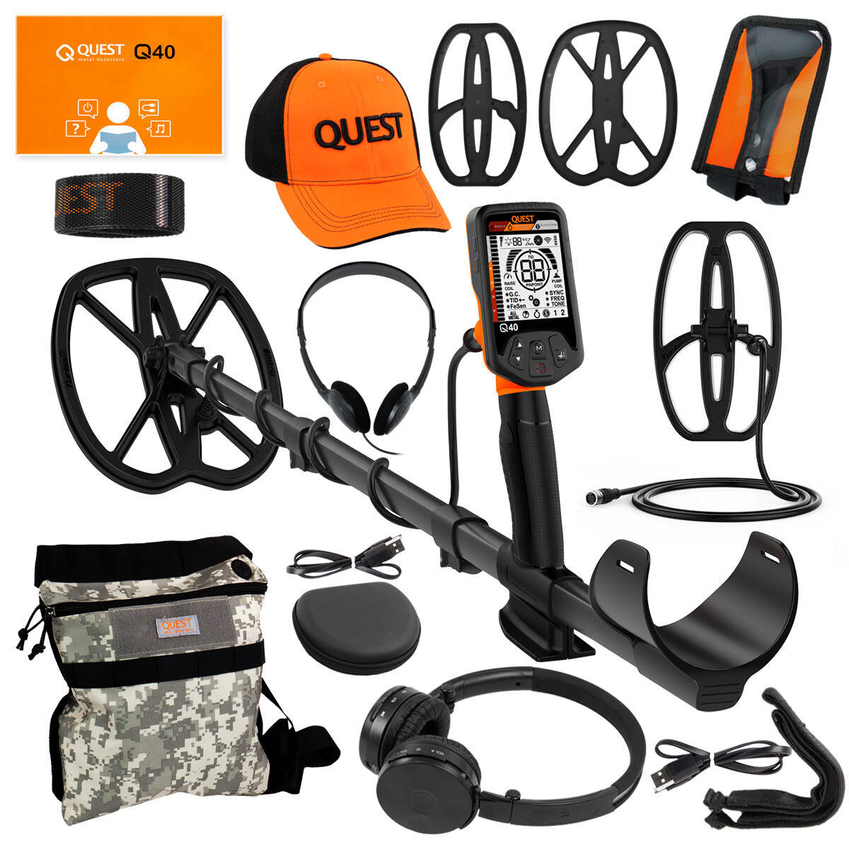 Quest Q20 Metal Detector Kellyco Quest Q20 & Quest Q40 & Quest PRO