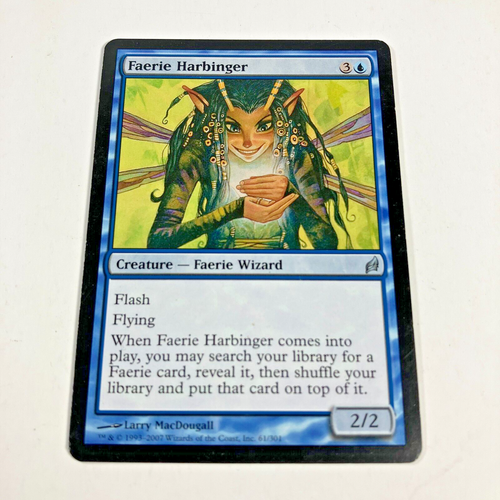 MTG Magic the Gathering Faerie Harbinger (61/312) Lorwyn LP | eBay