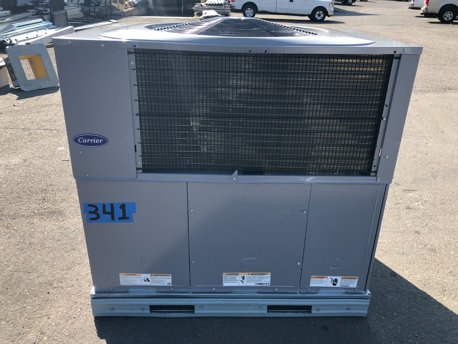 Carrier 2 Ton Heat Pump System Rooftop Unit - 50VTC2430TP - 208/230-1 ...