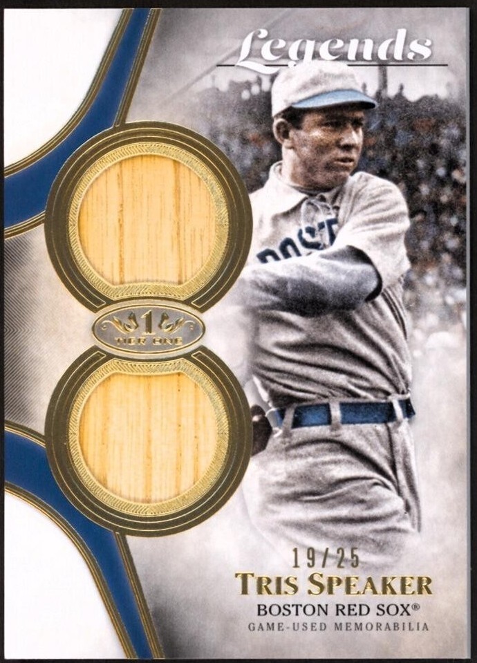 2021 Topps Tier One - Tier One Legends Relics Tris Speaker #T1LR2-TS ...