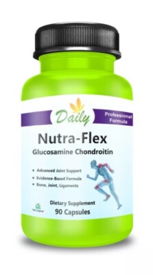 Nutra-Flex Daily Manufacturing Glucosamine Chondroitin 90 Caps | eBay