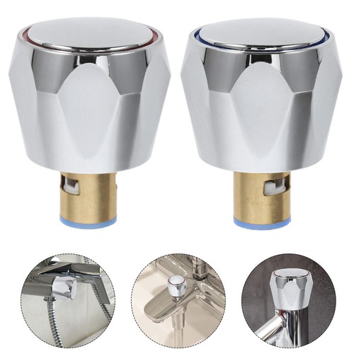 1Set Faucet Knob Handle Replacement Parts for Hot and Cold Water | eBay
