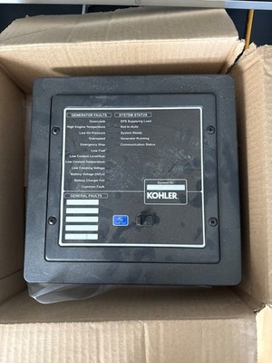 kohler RSA lll annunciator w/ NEC remote, E-Stop | eBay