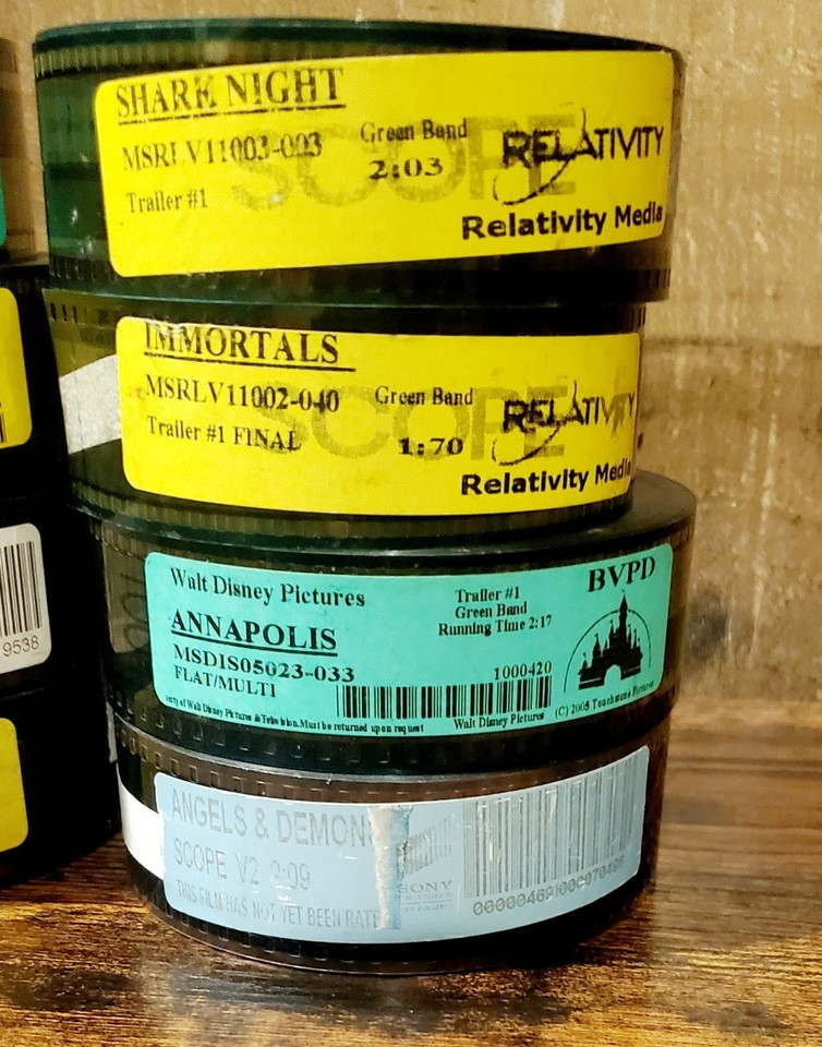 Lot Of (8) Different 35MM MOVIE THEATER TRAILERS-THE DEPARTED, 300 ...