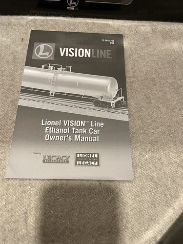 Lionel 6-27410 O VISIONLINE Ethanol Tank Car with Freight Sounds (Set ...