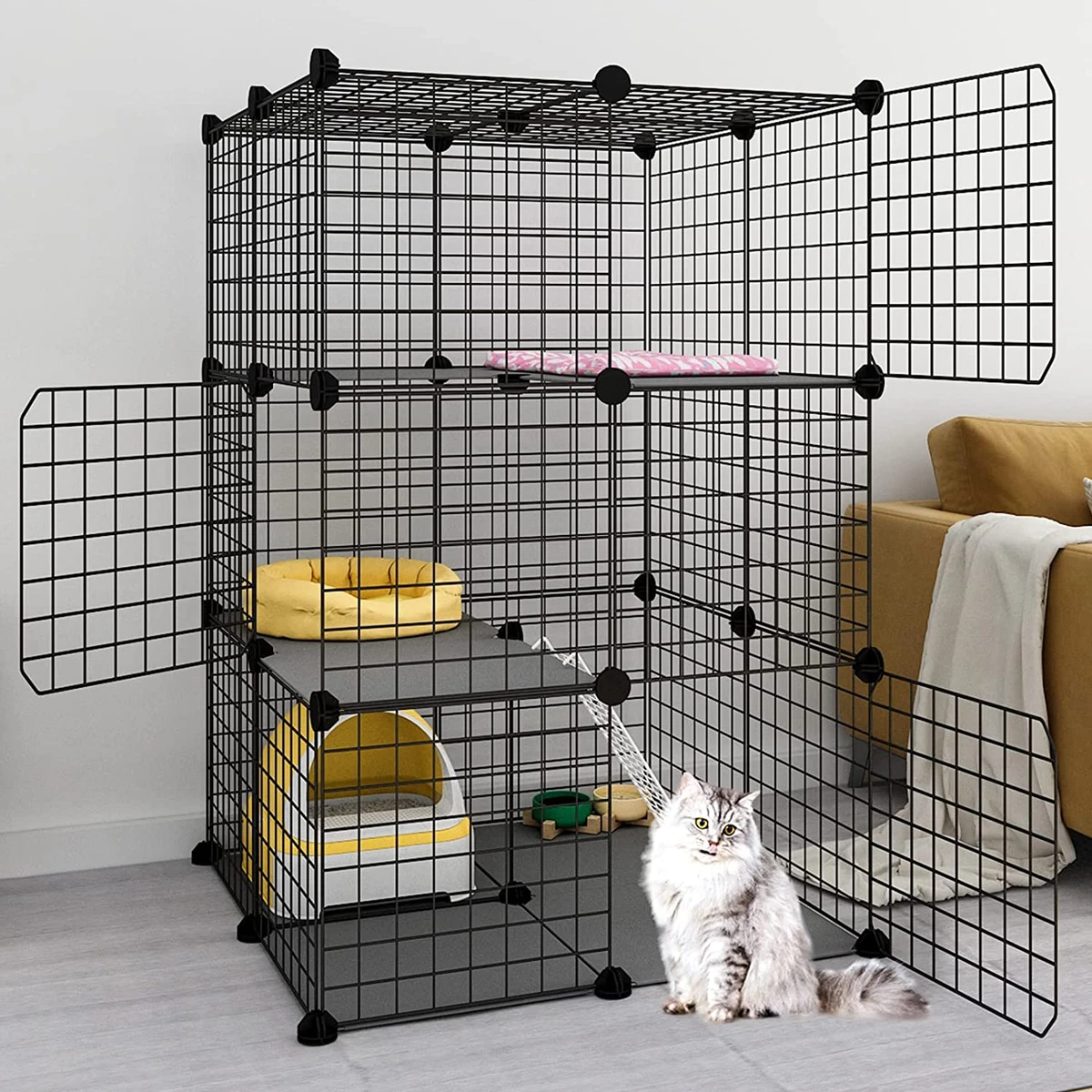 Homemade Cat Pen