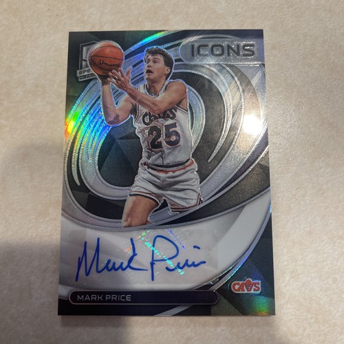 2021-22 Spectra Mark Price Icons Silver Prizm Autograph Auto /99 ...