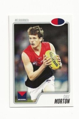 2009 AFL SELECT HERALD SUN MELBOURNE CALE MORTON # 117 COMMON CARD ...