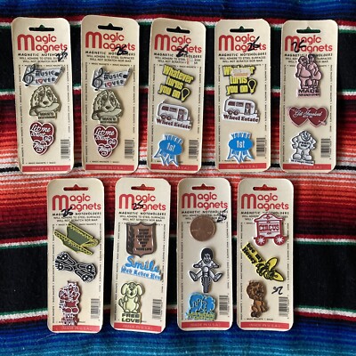 27 Vintage Magic Magnets 1970’s New USA Pop Culture VTG | eBay