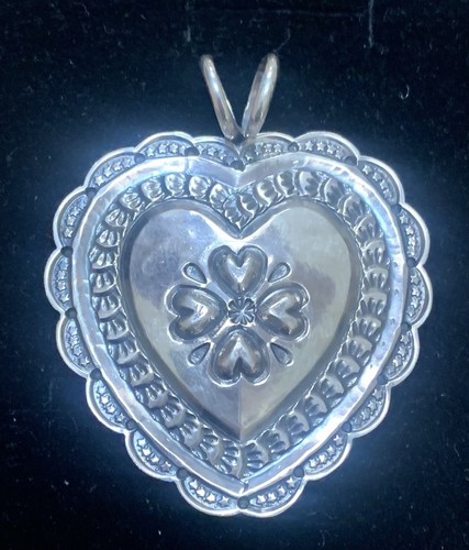 Sunshine Reeves Navajo Sterling Silver Heart Pendant | eBay