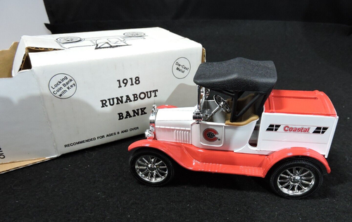 1918 MODEL T FORD RUNABOUT - 1988 ERTL Diecast Bank #F042 COASTAL | eBay
