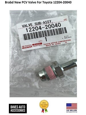 PVC Valve #12204-20040 OEM Quality For Toyota Selected Models | eBay