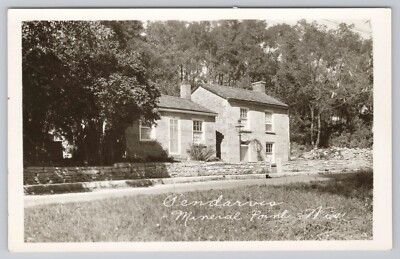 Mineral Point Wisconsin Pendarvis House RPPC Postcard | eBay